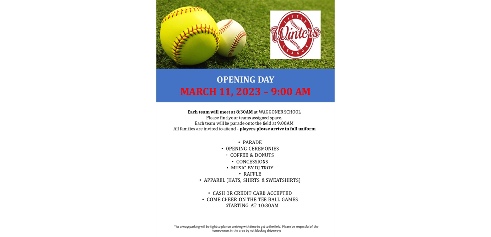 Winters Little League > Home