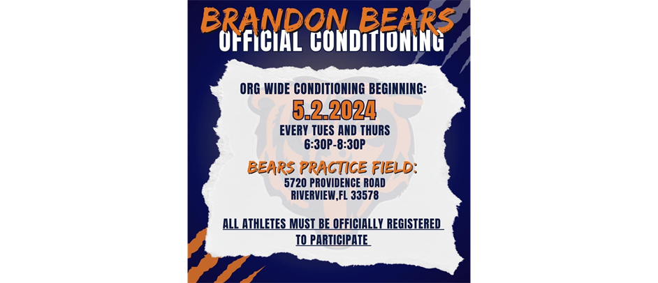 Brandon Bears Youth football and cheer > Home